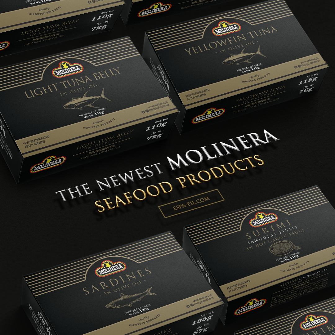 Shop The New Molinera Premium Seafood Collection! – The Espa-fil Market